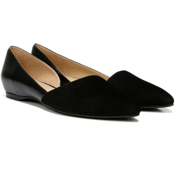 Naturalizer | Shoes | Naturalizer Samantha Dorsay Flat 7w Black | Poshmark